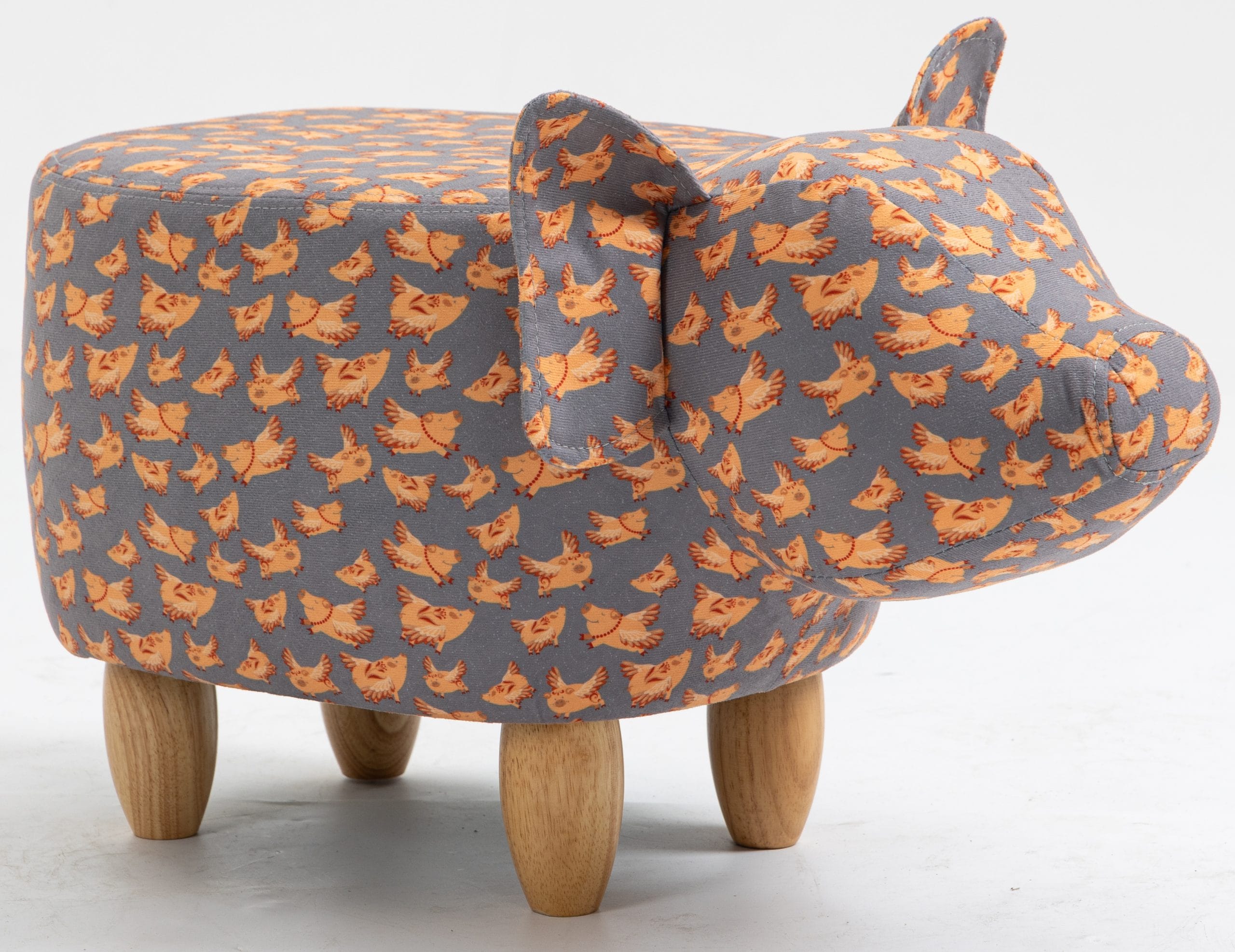 Leatherette Pig - Animal Foostools